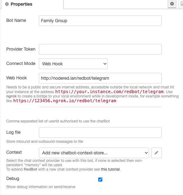 Telegram Webhook Routes Not Created · Issue 426 · Guidonenode Red Contrib Chatbot · Github 