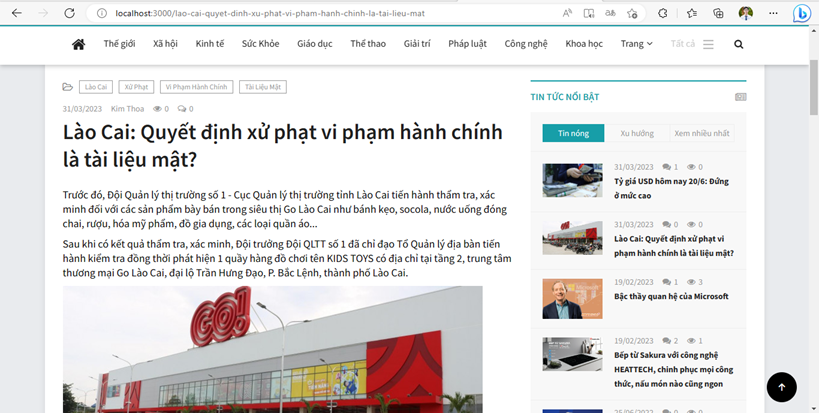 GitHub - QuanCamile/NewsWeb-PHP: To offer a seamless news reading experience by implementing SEO ...