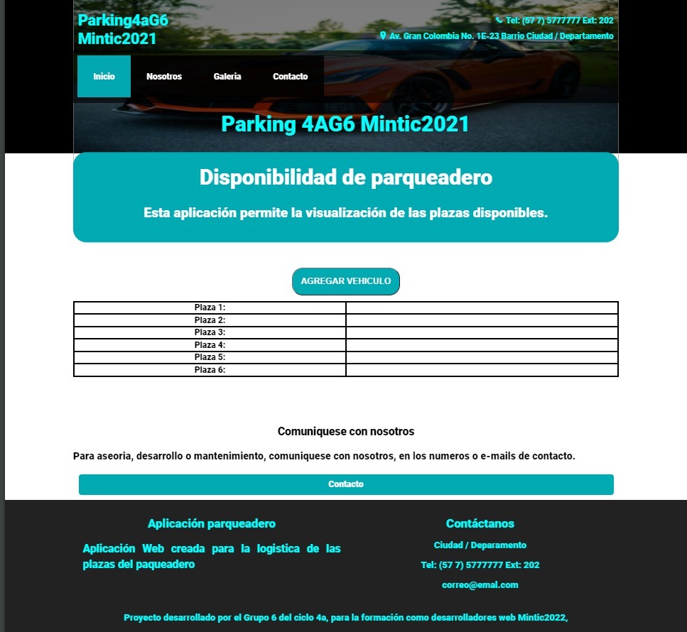 GitHub - aescobarbeltran/B4PARKING: Software para la gestión de plazas de un parqueadero