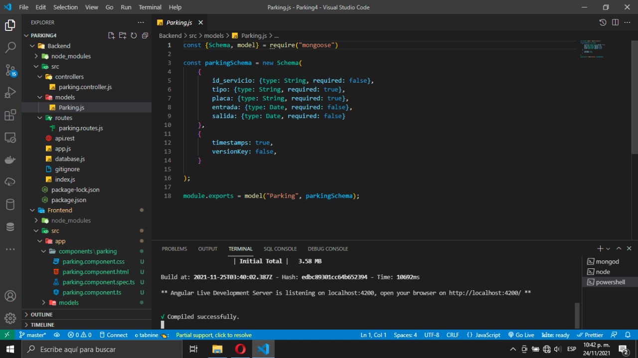 GitHub - aescobarbeltran/B4PARKING: Software para la gestión de plazas de un parqueadero