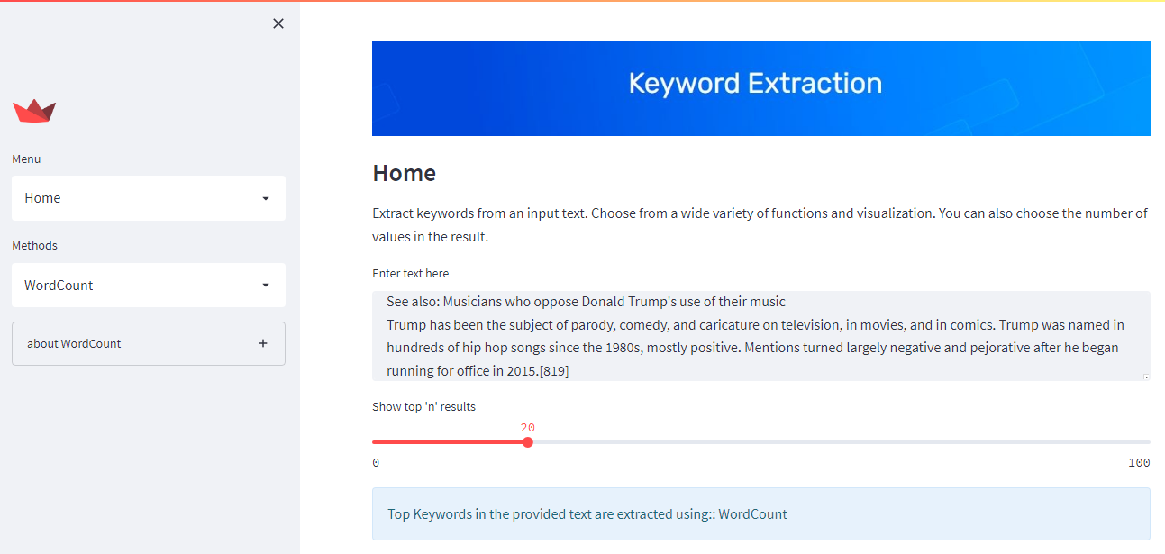 GitHub - jakhmodp/Keyword-Extractor-v1: Python NLP application to ...