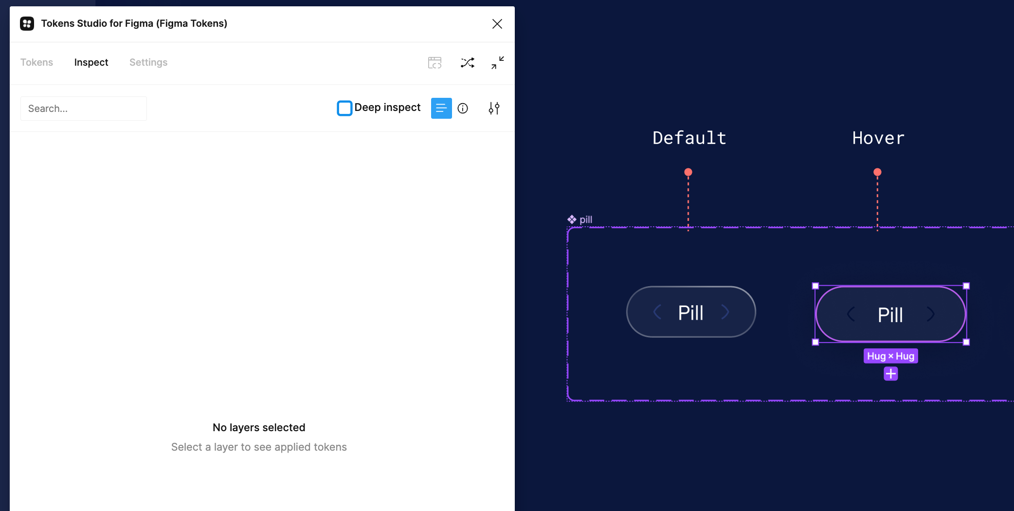 Unable to Inspect Tokens on certain Components · Issue #2205 · tokens-studio/figma-plugin · GitHub