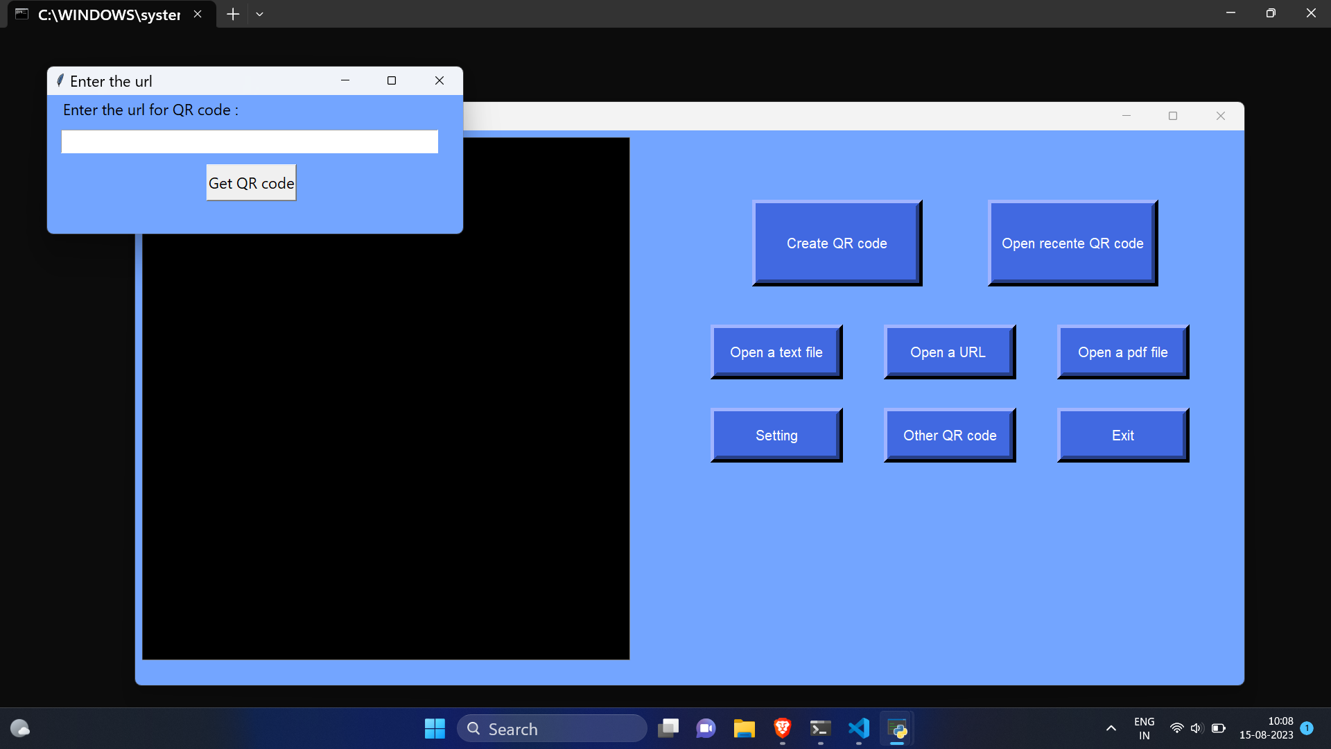 GitHub - Karan-Kumar-Mishra/QR-CODE-generator