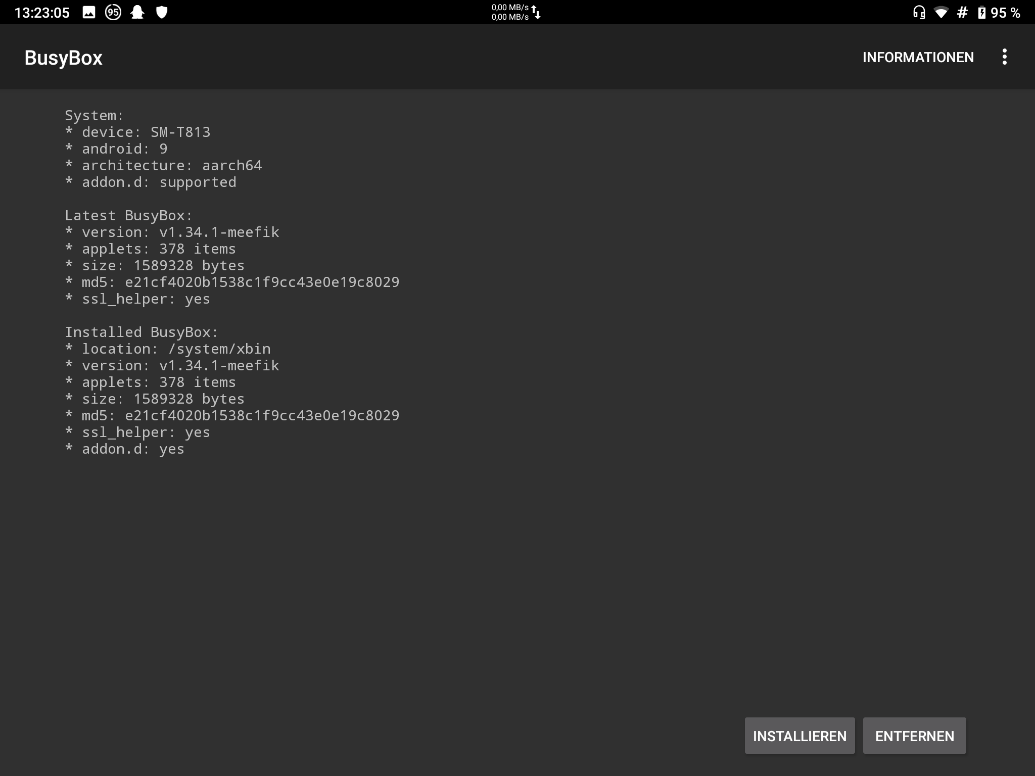 Configuring core/profile ... Segmentation fault · Issue #1300 · meefik/linuxdeploy · GitHub