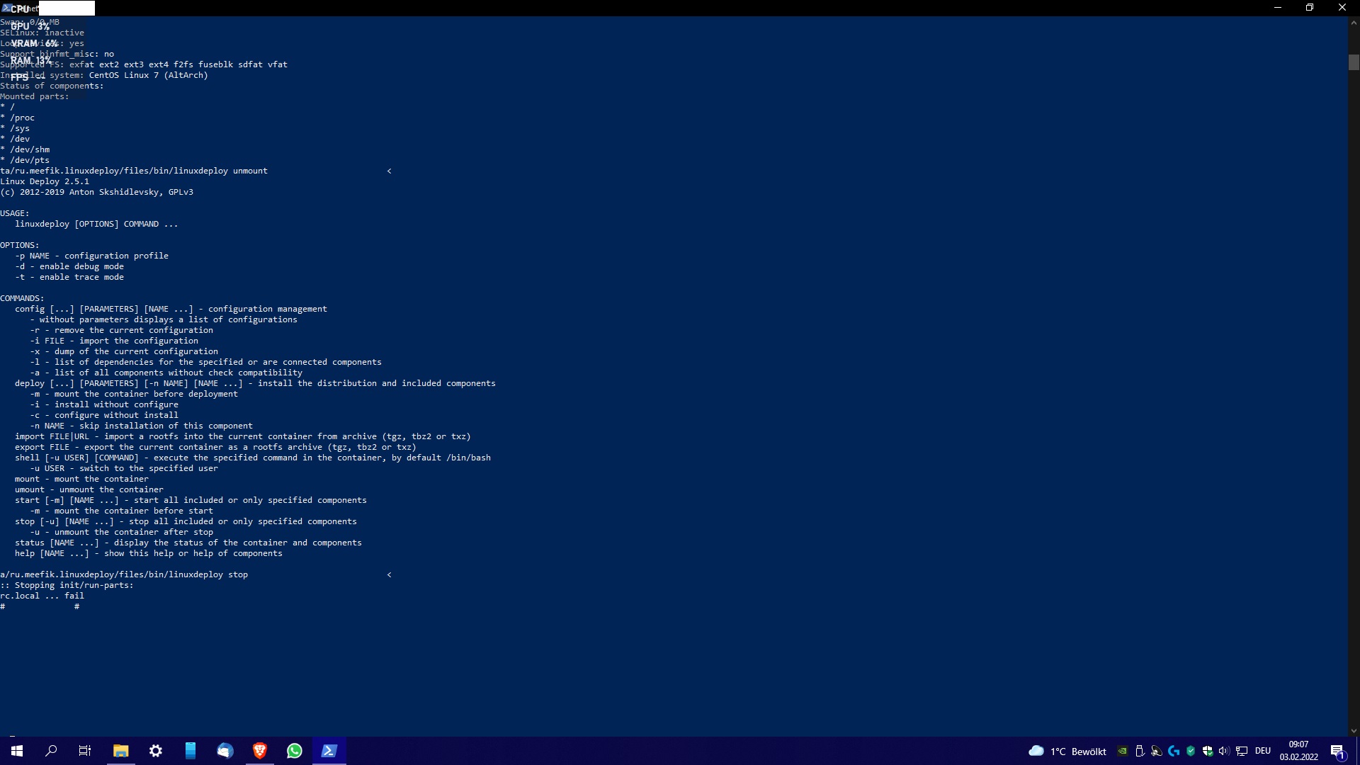 Configuring core/profile ... Segmentation fault · Issue #1300 · meefik/linuxdeploy · GitHub