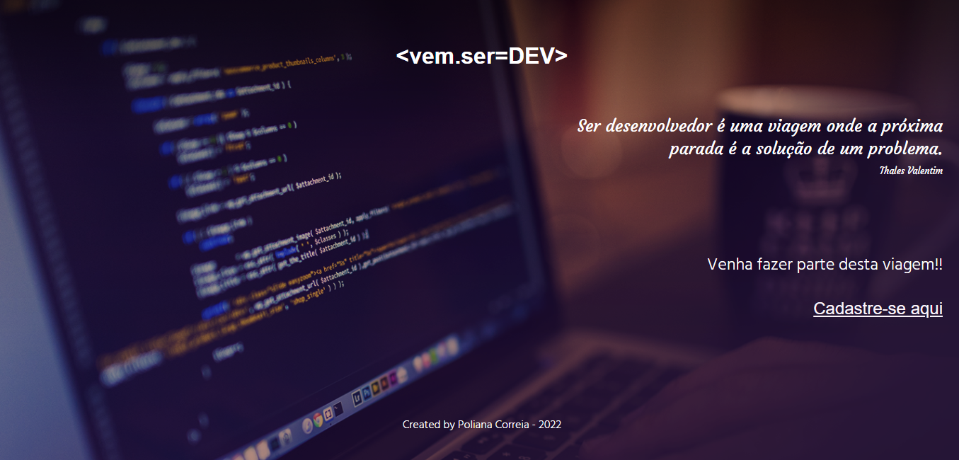 GitHub - Poliana-Correia/Formulario-Dev