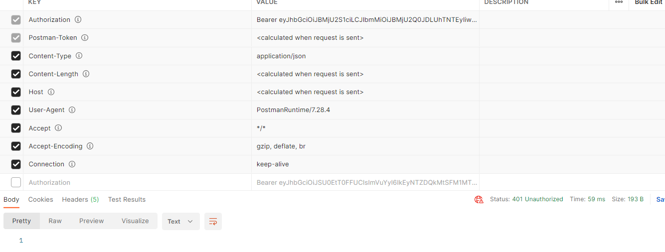 Password grant flow getting 401 with Openiddict returned access token · Issue #1399 · openiddict ...