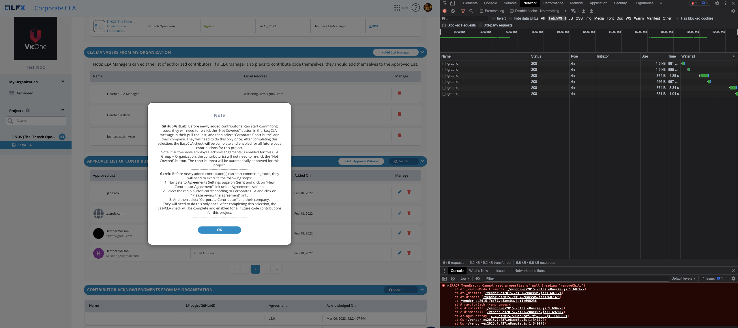 Getting reading Remove Child error adding Approval Criteria · Issue #3842 · communitybridge ...