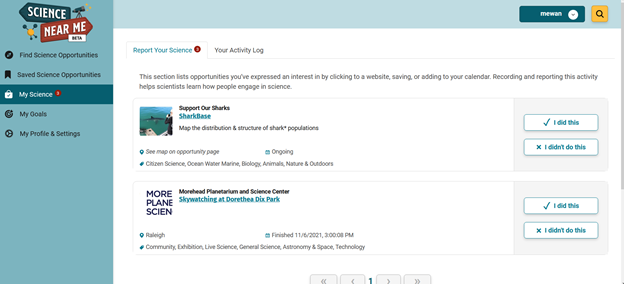 My Science Notification Number - New Tab · Issue #131 · SciStarter ...