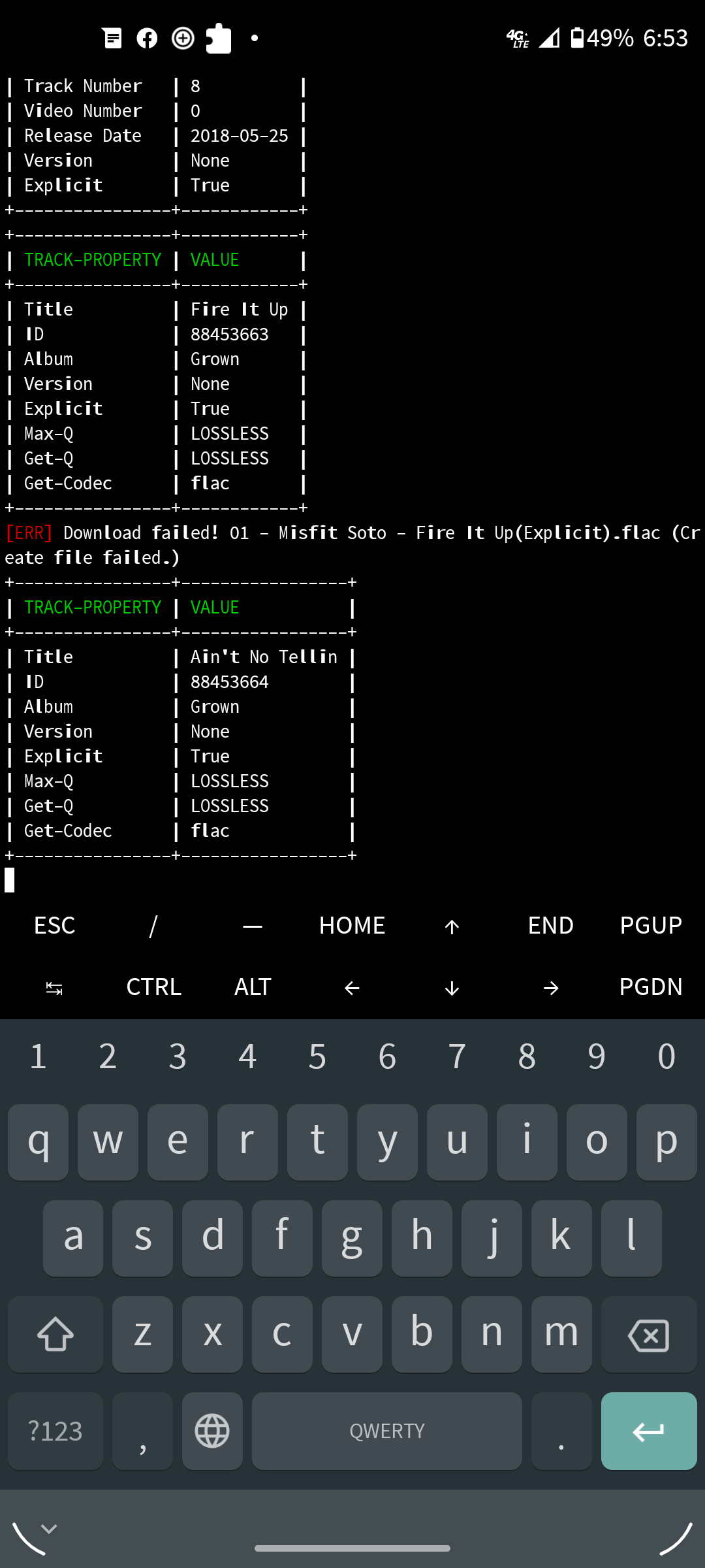 Create File Failed · Issue #901 · yaronzz/Tidal-Media-Downloader · GitHub