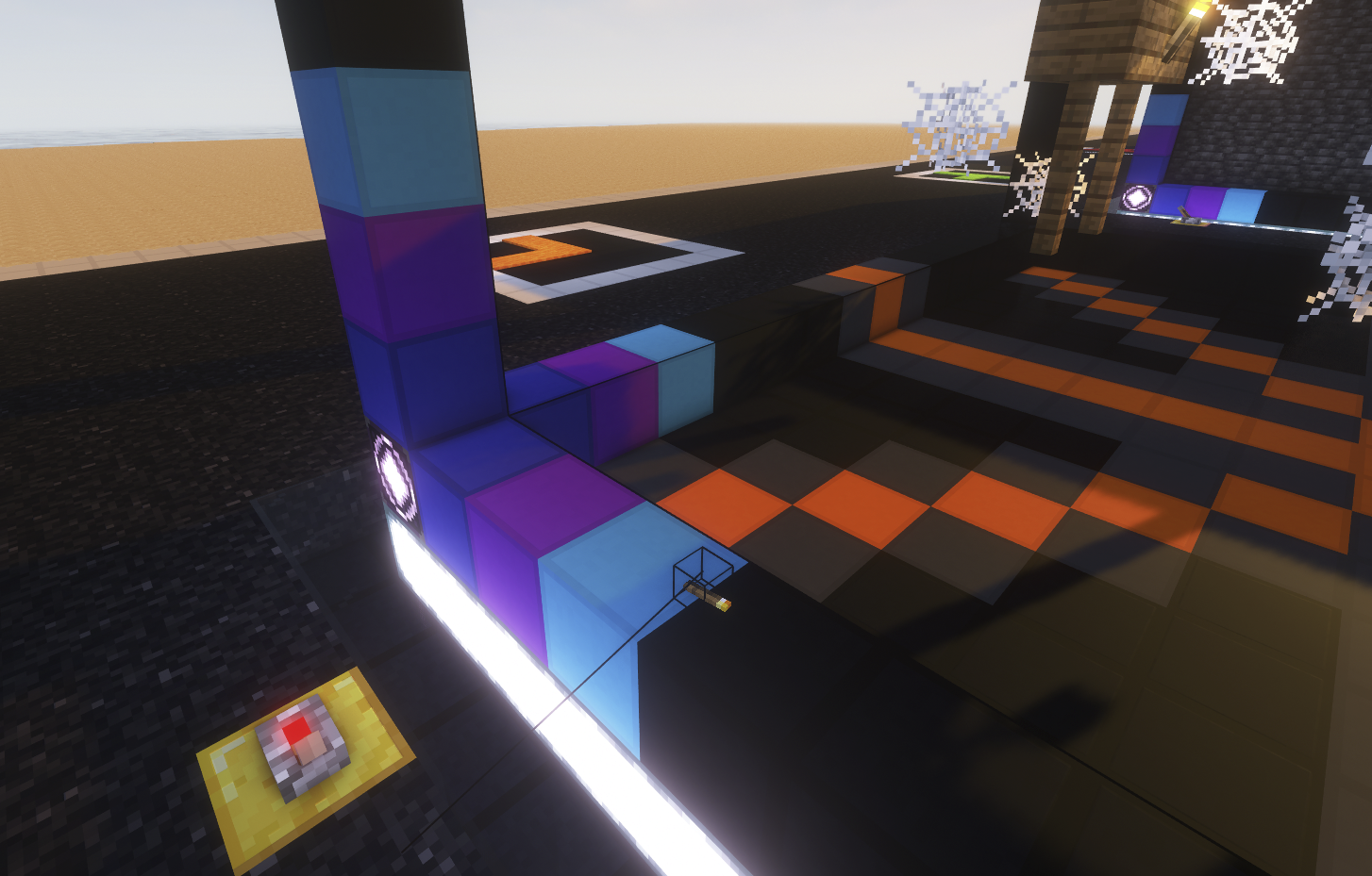 Minecraft "bounding box" lines for entity hitboxes and structure blocks render black instead of ...