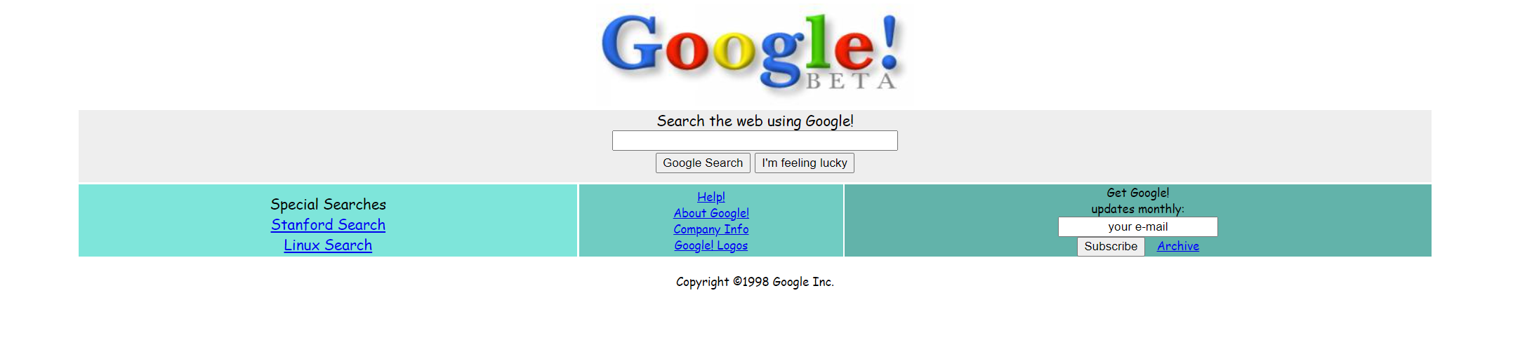 GitHub - zehrabetulcuhadar/CSS-Odevi2: Google 1998'in aynı görünümünü yapma
