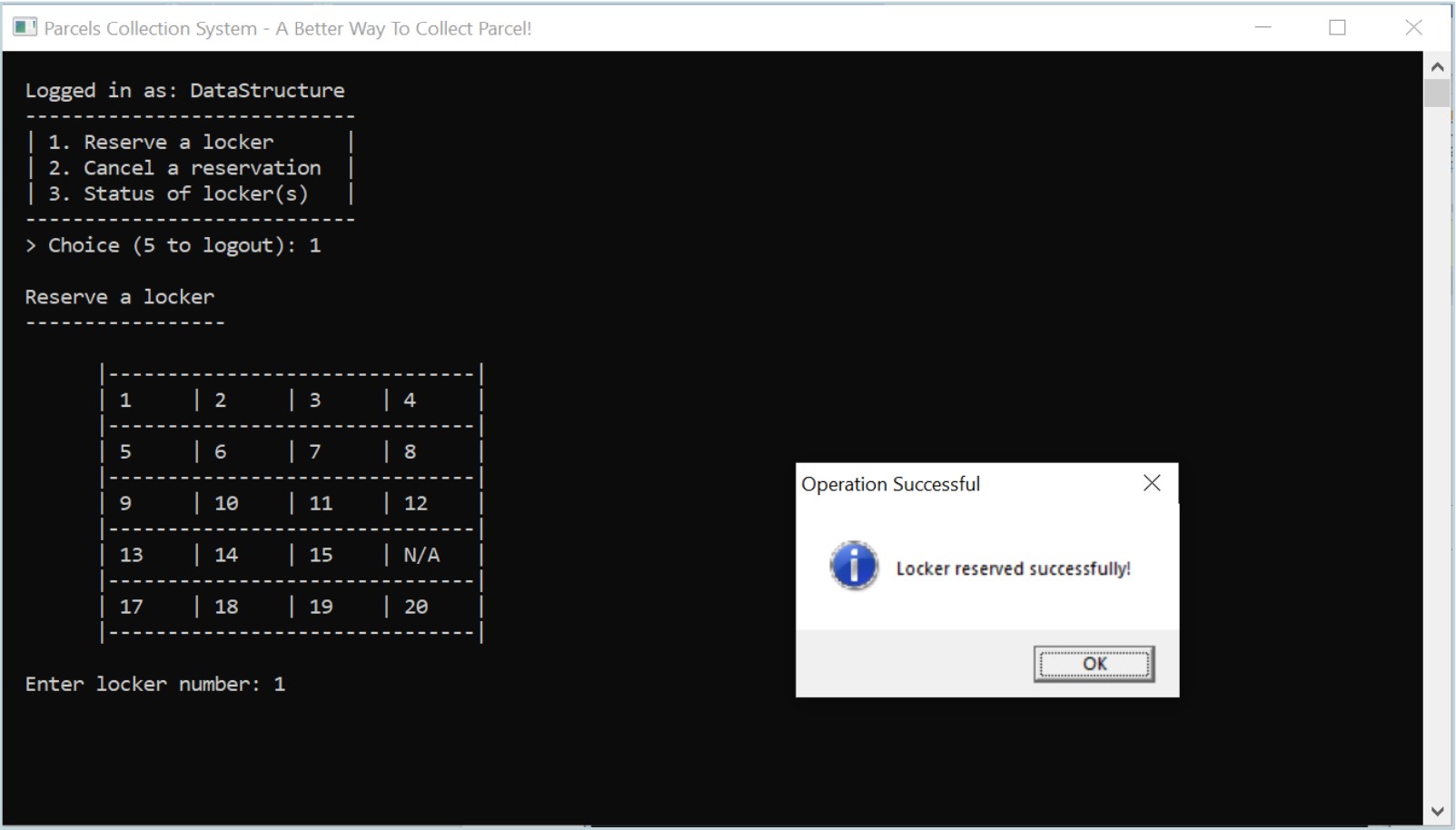 GitHub - soochin17/Parcels-Collection-System