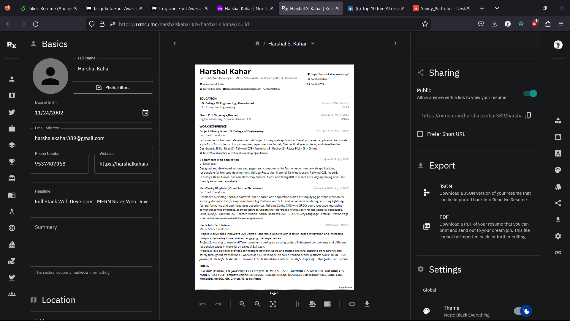 can not download pdf properly · Issue #1479 · AmruthPillai/Reactive-Resume · GitHub