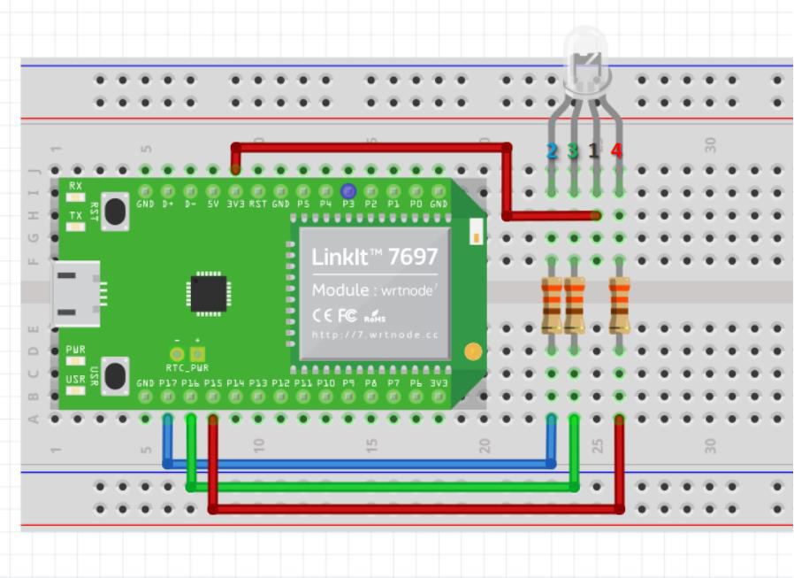 GitHub - MU-PING/7697-arduino-LED: LinkIt7697 breadboard and LED