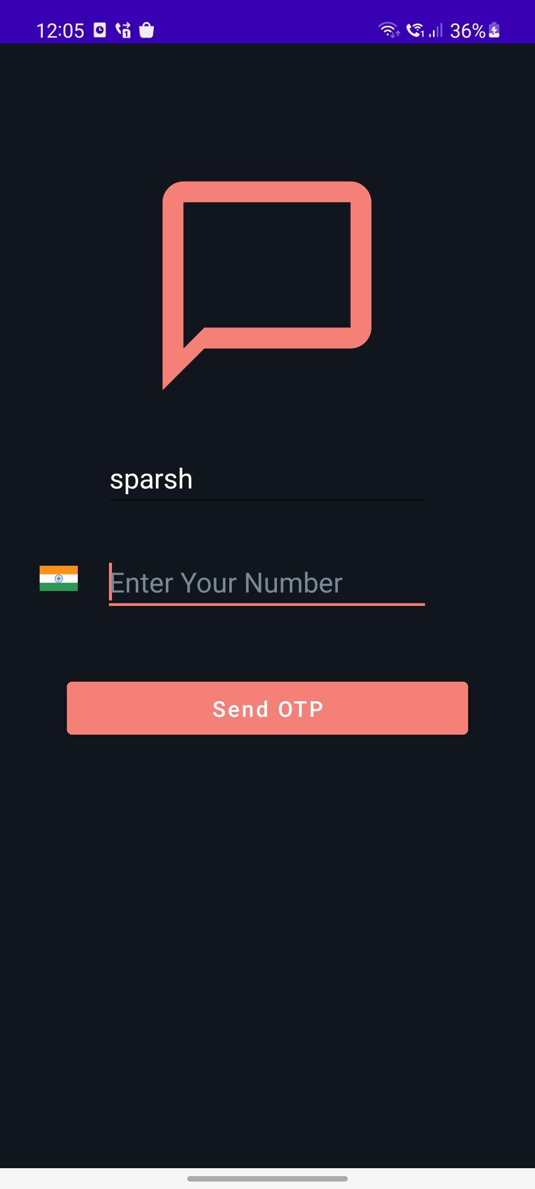 GitHub - Sparsh011/Ping: A chatting application in which users can also see a meme fetched from ...