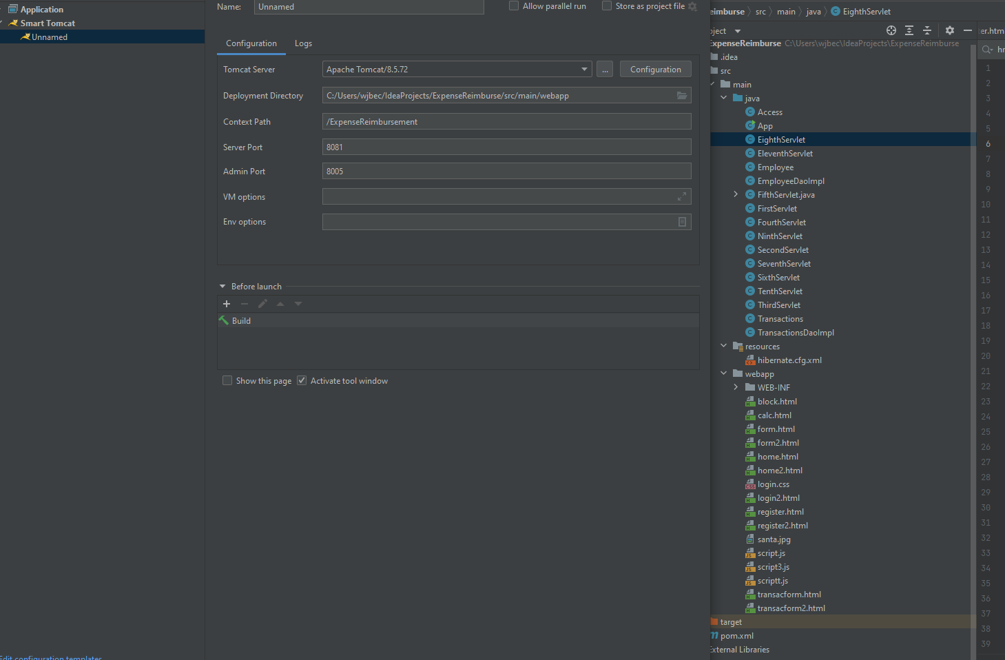 GitHub - william-bechtle/ExpenseReimbursement: HTML Project