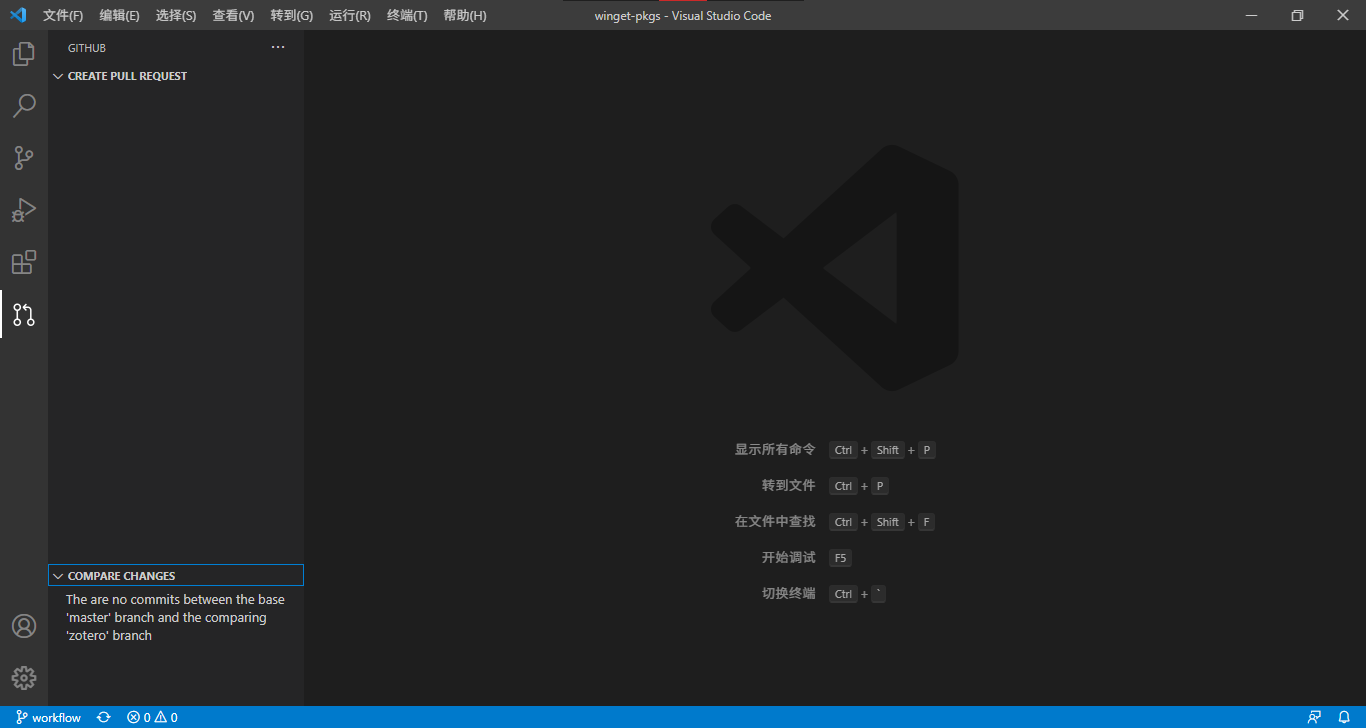 Unable to create PR · Issue #2490 · microsoft/vscode-pull-request-github · GitHub