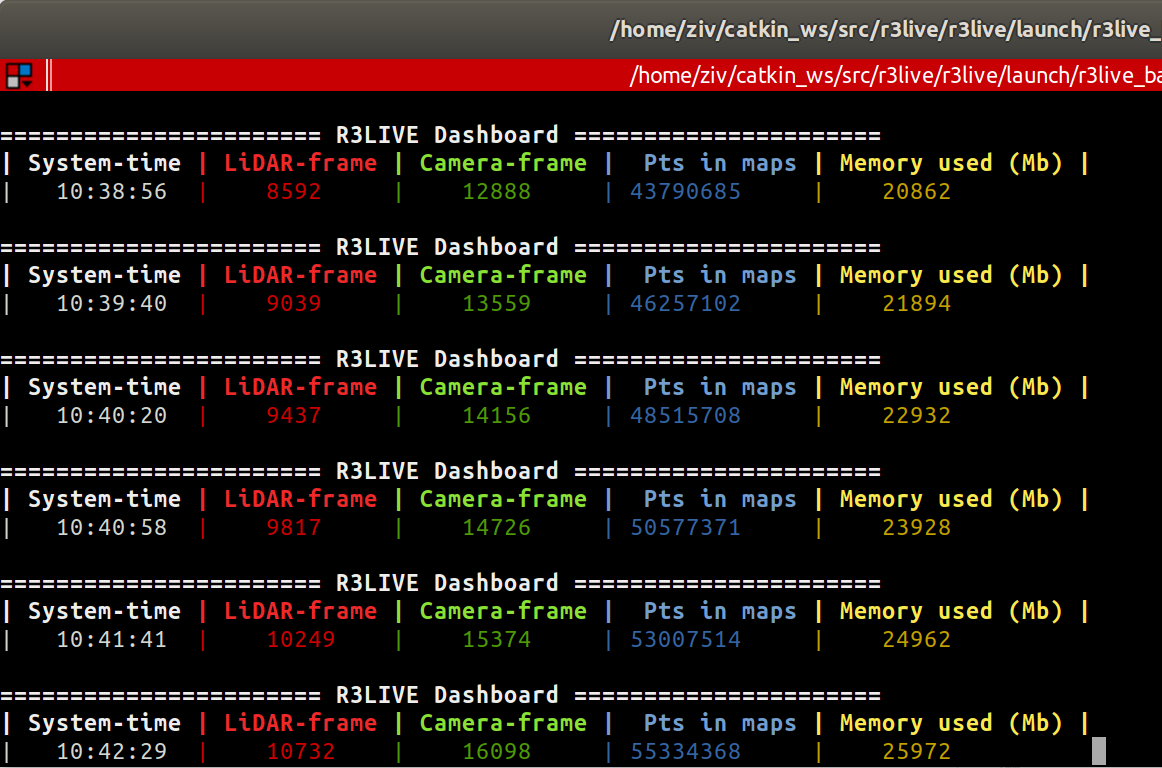关于real-time · Issue #17 · hku-mars/r3live · GitHub