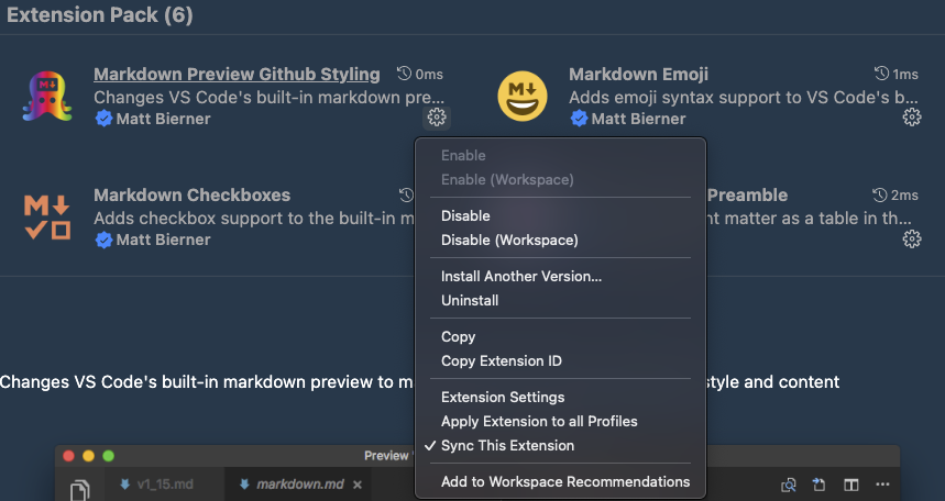 Allow "Apply Extension to all Profiles" also applies to included extensions in pack · Issue ...