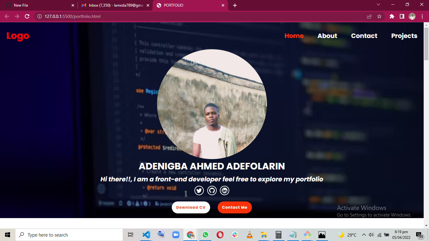 GitHub - alaguton-pako/MY-profile-portfolio: Here you will find information about me and the ...