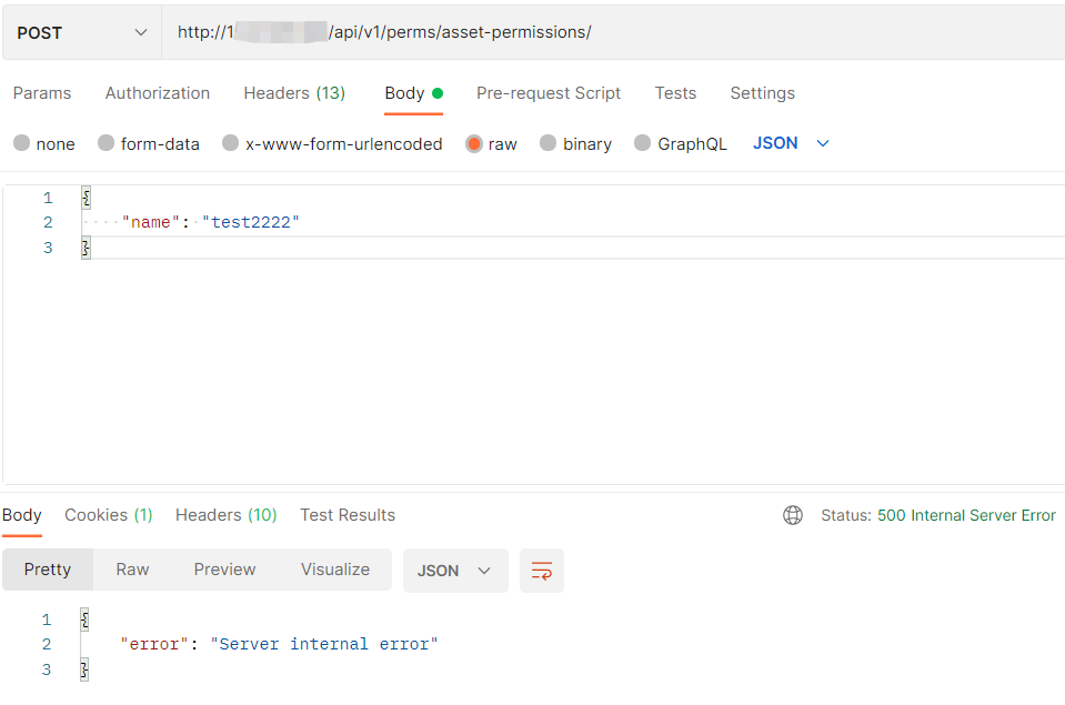 [Bug] 升级到2.19.1后api创建资产授权报错500 · Issue #7779 · jumpserver/jumpserver · GitHub