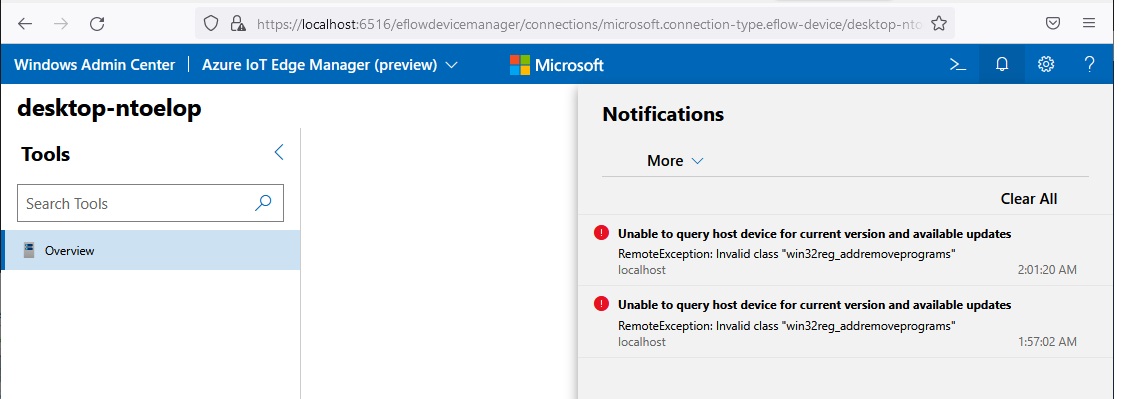 Azure IoT Edge for Linux on Windows is very unstable · Issue #63 · Azure/iotedge-eflow · GitHub