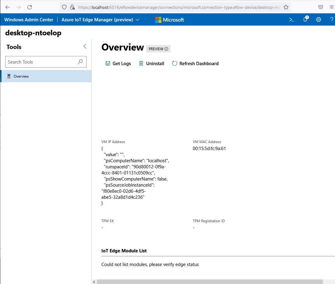 Azure IoT Edge for Linux on Windows is very unstable · Issue #63 · Azure/iotedge-eflow · GitHub