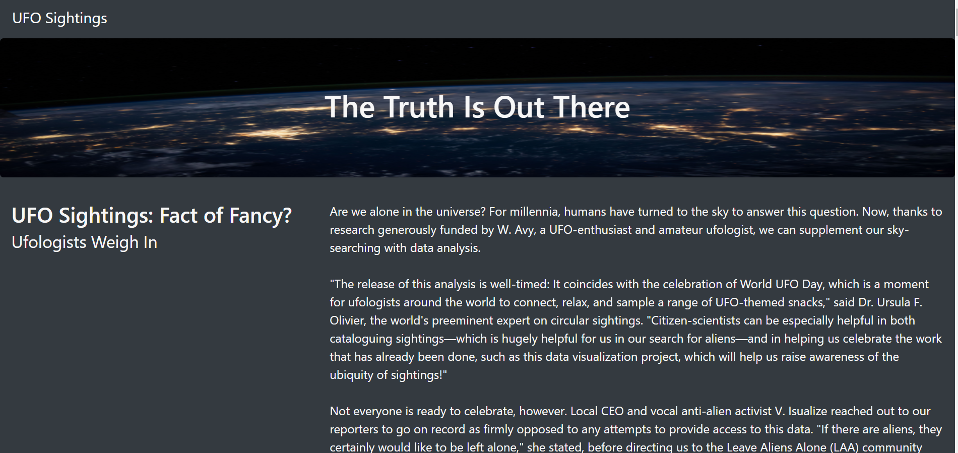 GitHub - Rangisal/UFOs