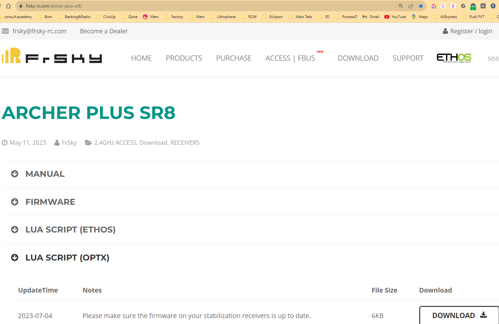 Frsky Archer Plus Binding issue · Issue #814 · pascallanger/DIY-Multiprotocol-TX-Module · GitHub