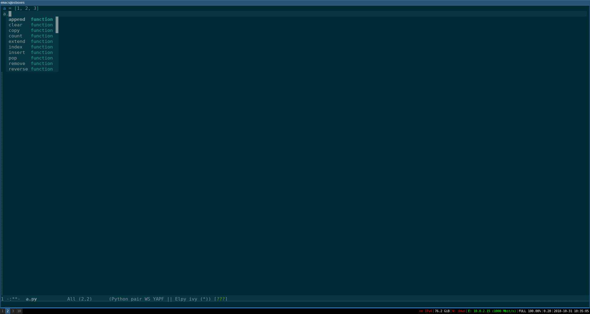 full function signature for auto-complete suggestions · Issue #1489 · jorgenschaefer/elpy · GitHub