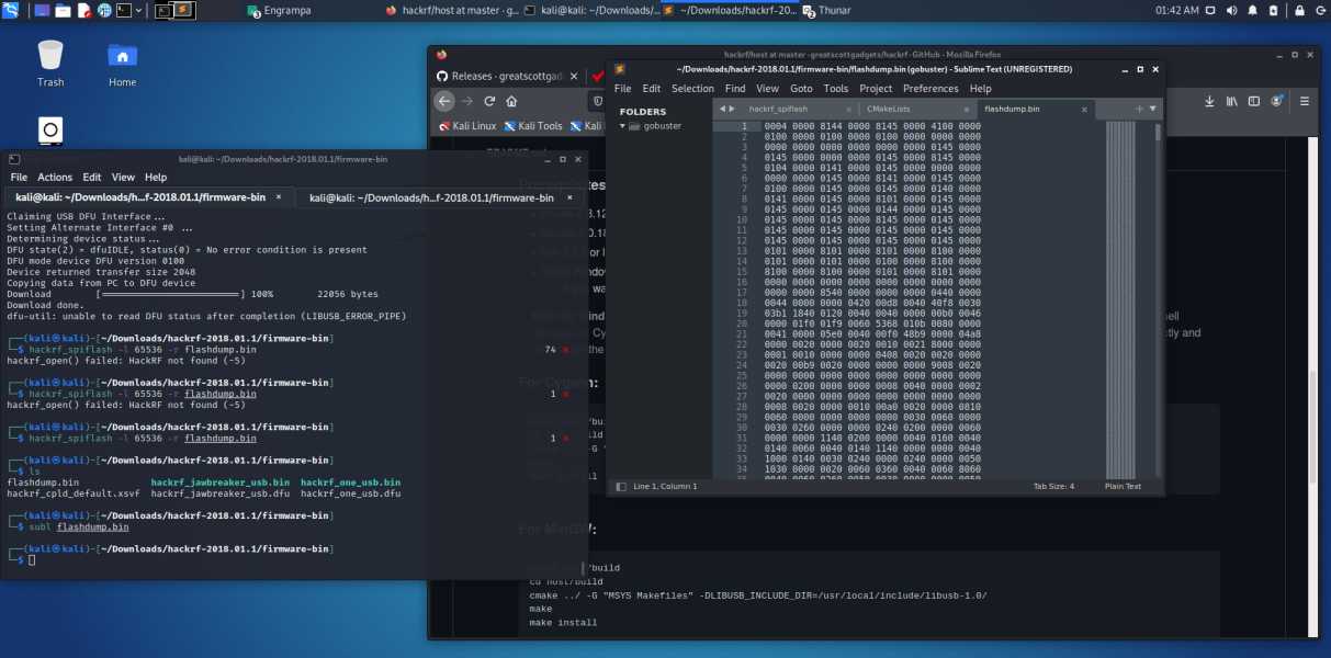 HackRF will not stay detectable after flash - Must use DFU-Util to be recognized · Issue #976 ...