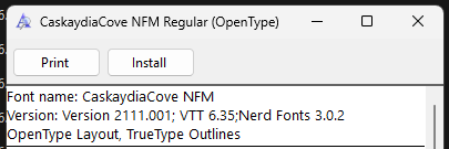 Caskaydia Code and Visual Studio · Issue #1242 · ryanoasis/nerd-fonts · GitHub