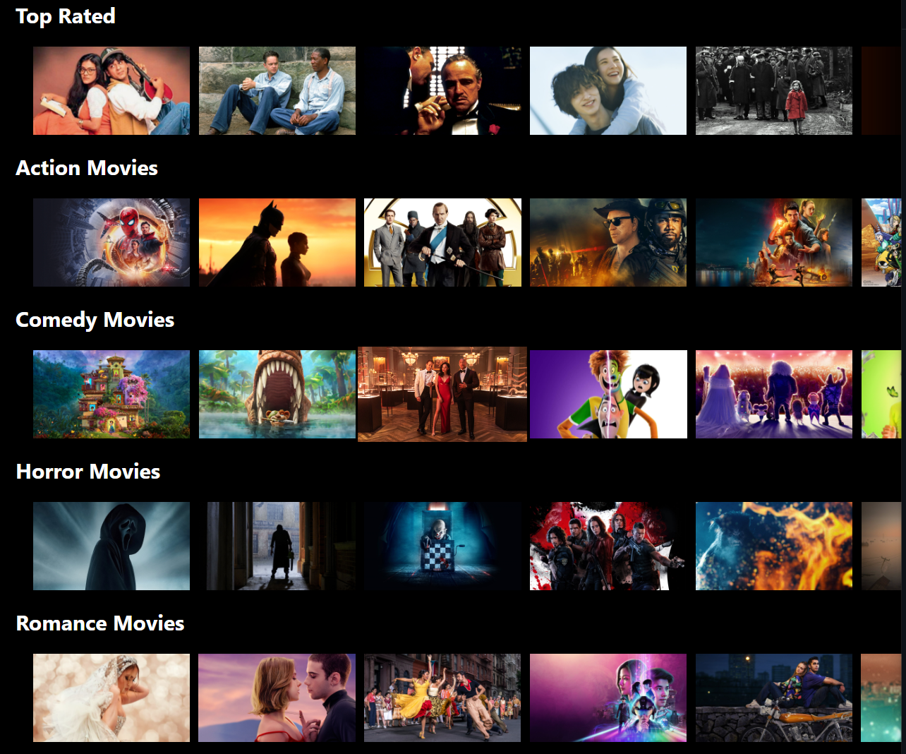 GitHub - minki0415/netflix-react: React를 활용한 Netflix 메인 페이지 구현