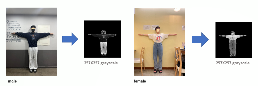 GitHub - JiHwan35/Body-measurement: Automatic Estimation of ...