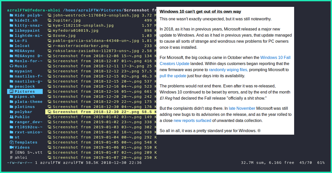 Kitty preview does not work / w3m image missaligned · Issue #1449 · ranger/ranger · GitHub