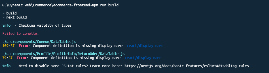 Component definition is missing display name in reactjs? · Issue #446 · material-table-core/core ...