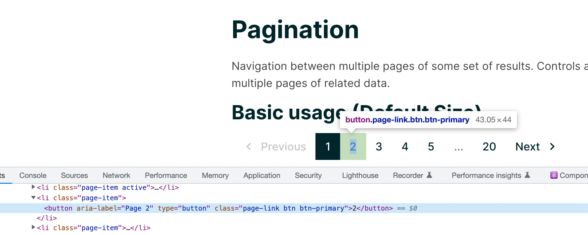 [BD-46] DRAFT: fixed pagination buttons by PKulkoRaccoonGang · Pull Request #1849 · openedx ...