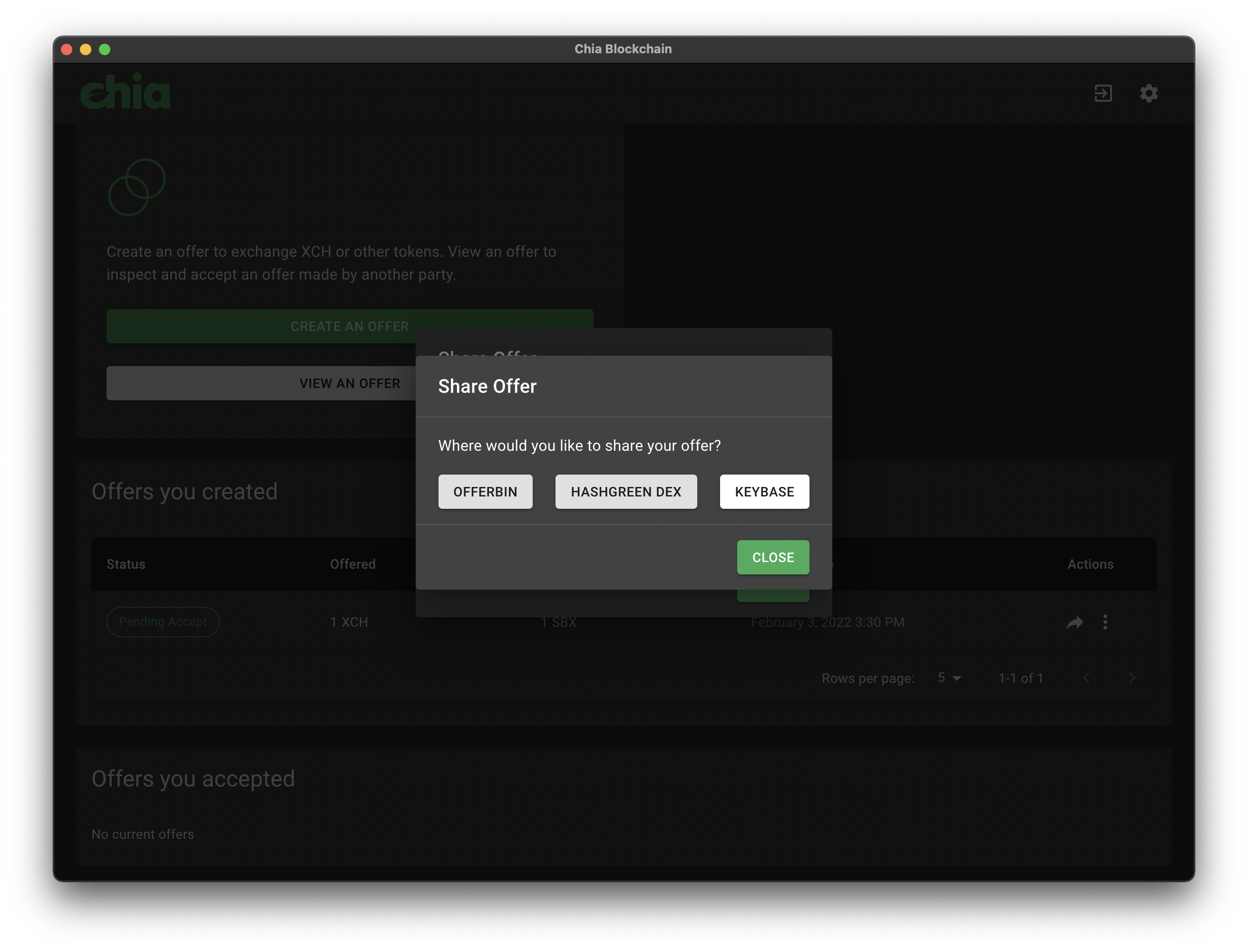 Bug Share Offer Dialog Pops Up Twice · Issue 10099 · Chia Networkchia Blockchain · Github 