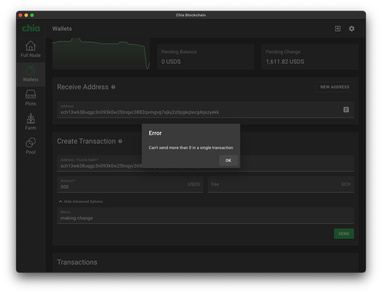 [Bug] error message not user friendly · Issue #10980 · Chia-Network ...
