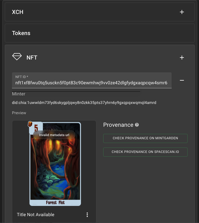 [Bug] NFTs being loaded all show "invalid metadata URL" and "Title not available" · Issue #1552 ...