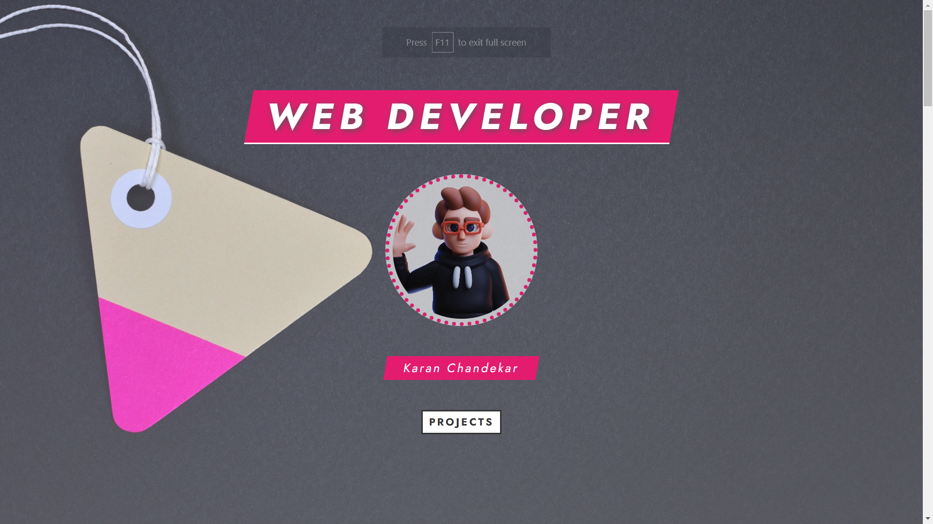GitHub - KaranChandekar/portfolio-design: Fully responsive portfolio ...