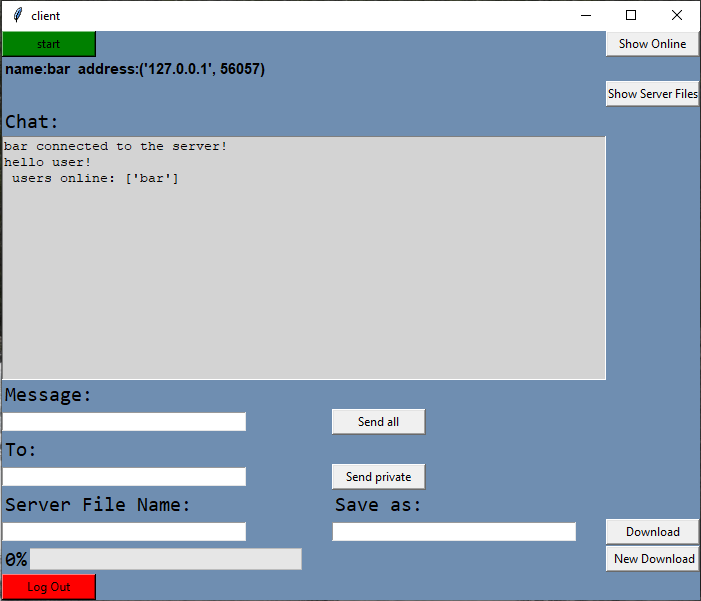 GitHub - BarGoldman/Messenger