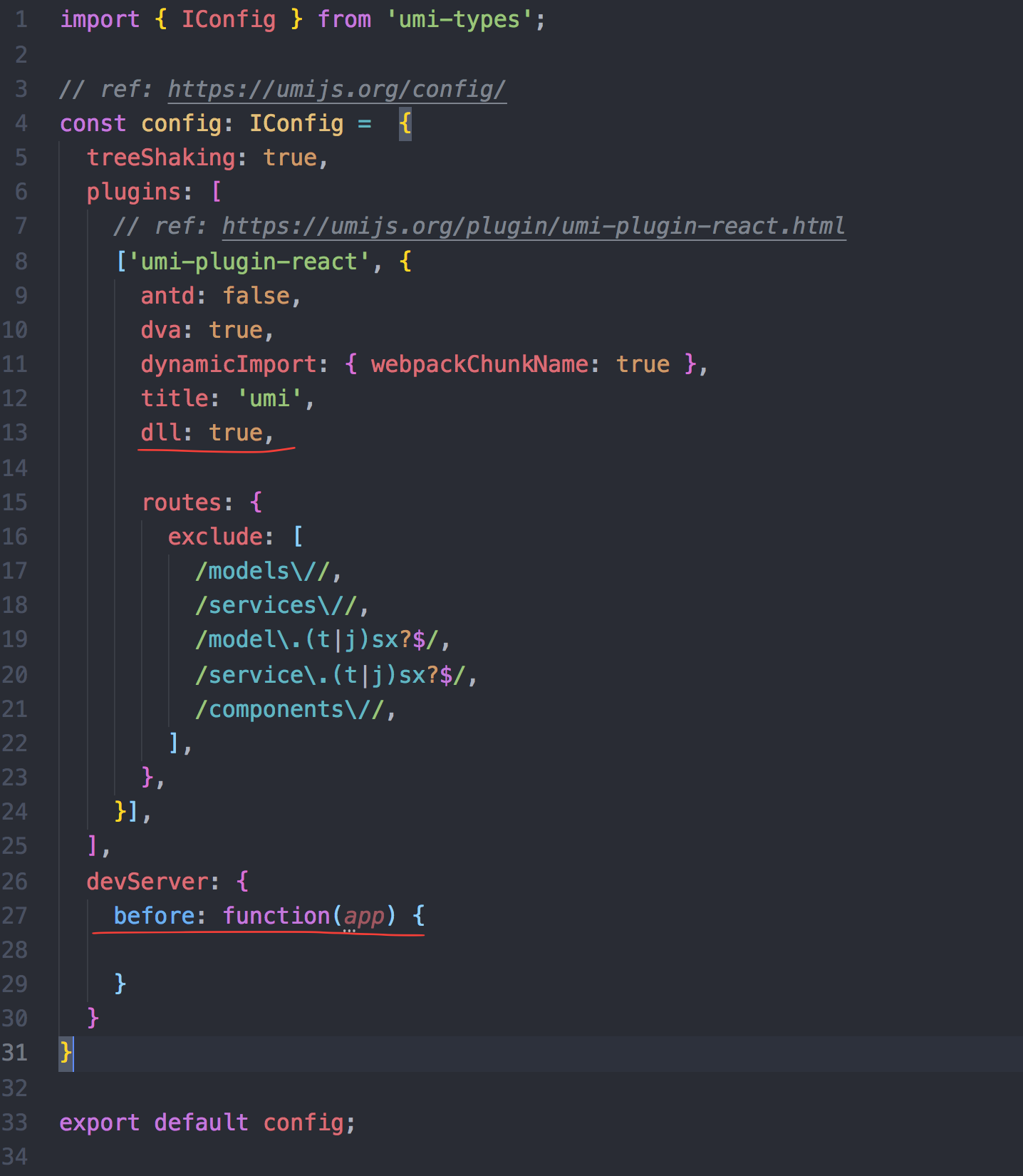 配置devServer before后umi报错 · Issue #2599 · umijs/umi · GitHub
