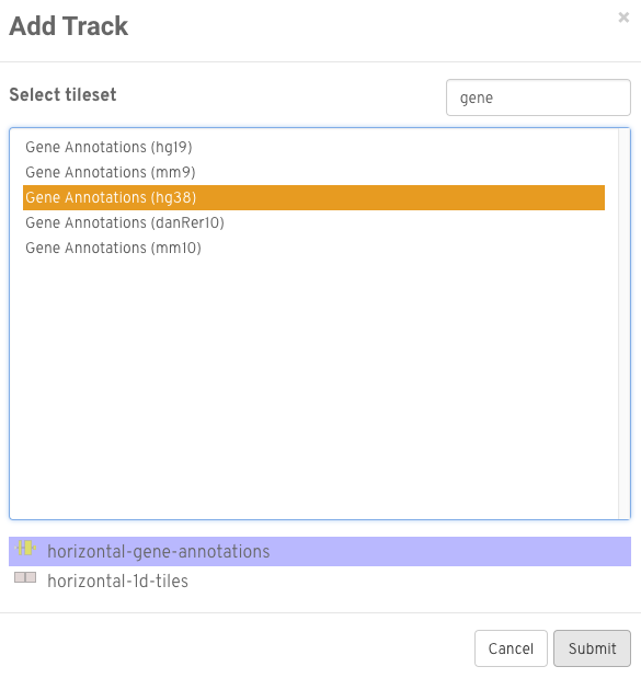 Tracks in dialog window should be sorted alphabetically · Issue #256 · higlass/higlass · GitHub