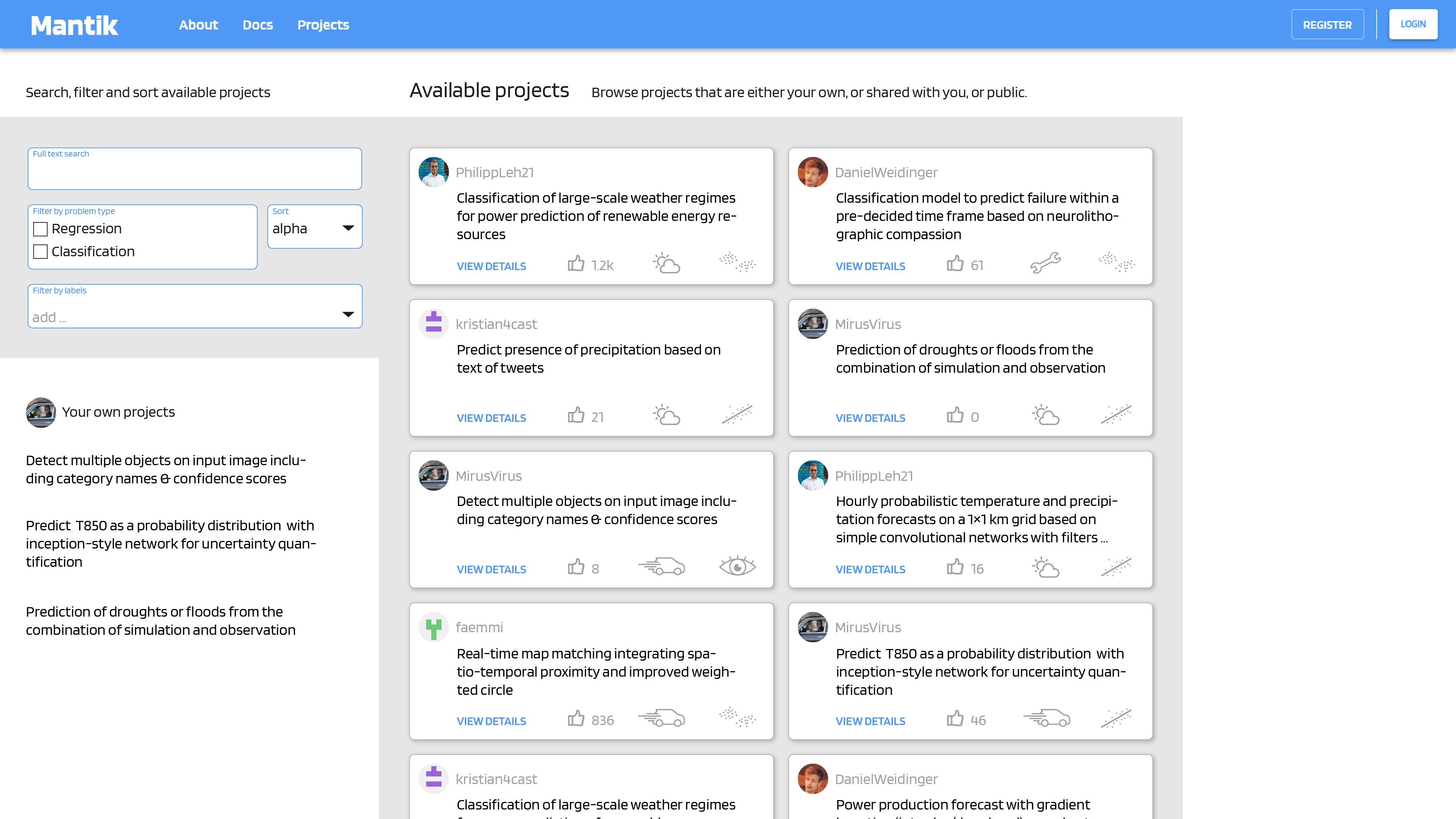 Project Settings Page · Issue #40 · mantik-ai/mantik-gui · GitHub