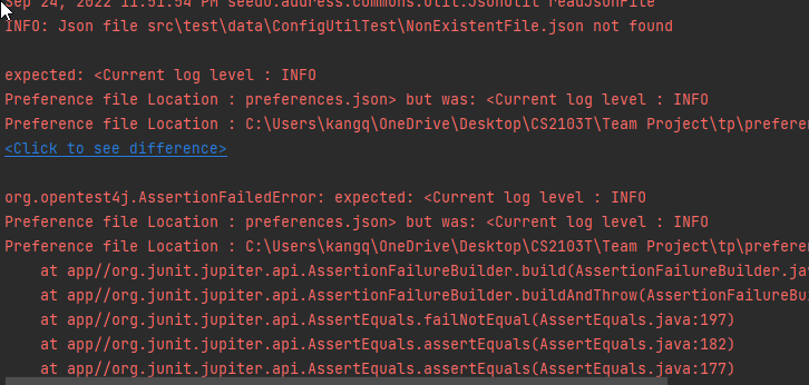 Test cases fail for tP, preference file location error. · Issue #304 ...