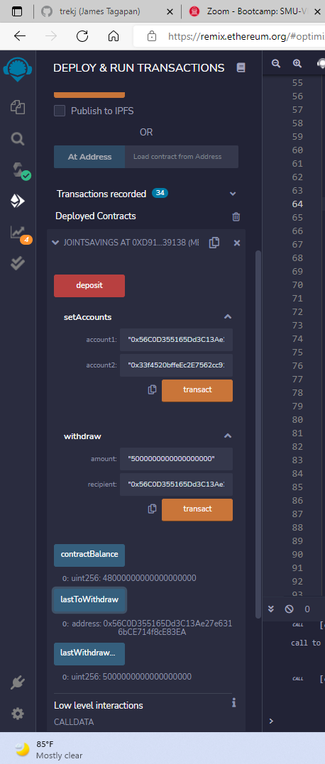 GitHub - trekj/Module_20_Challenge: Solidity