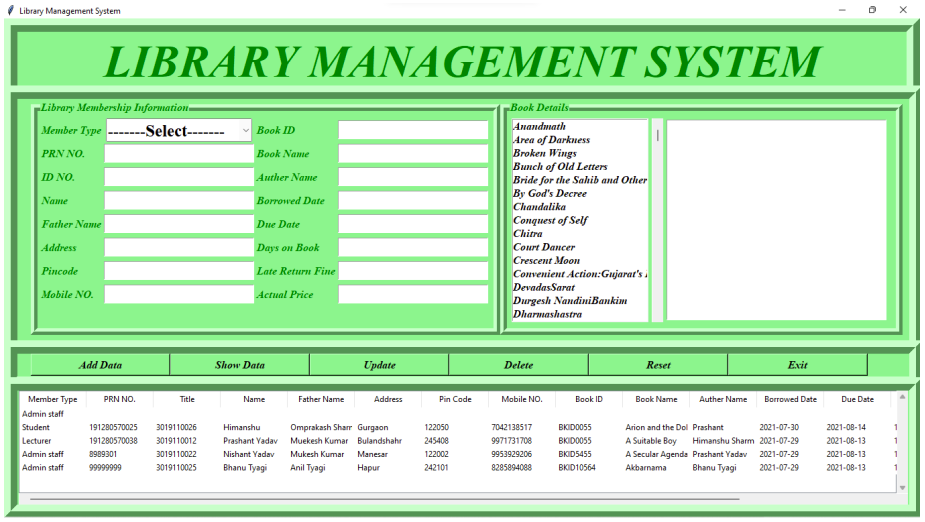 GitHub - prashanty795/Library-Management: This is My First Project.........