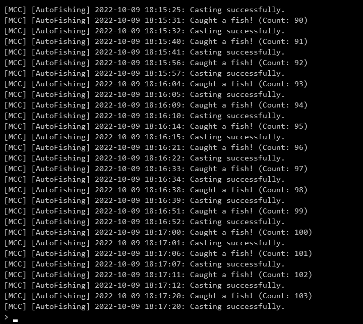 [BUG] AutoFishing does not catch junk/treasure · Issue #2256 · MCCTeam/Minecraft-Console-Client ...